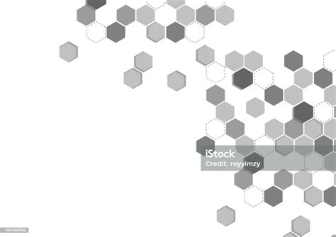 벡터 추상적인 배경 육각형 디자인입니다 3d 과학 미래 지향적 인 에너지 기술 하이테크 디지털 컨셉 0명에 대한 스톡 벡터 아트 및 기타 이미지 Istock