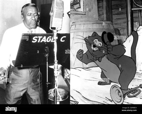 The Aristocats Scatman Crothers Voice Of Scat Cat 1970 ©walt