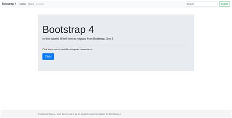 Aspnet Core And Bootstrap 4 Bootstrap 4 Is Out And Has A Lot Of By
