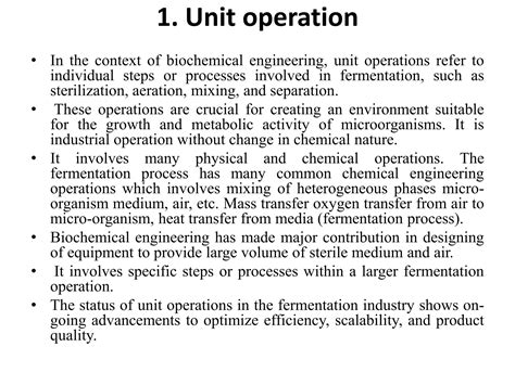 Basis For Biochemical Engineering In Fermentation Industrypptx