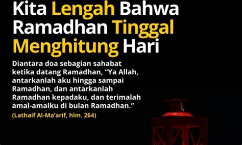 Poster Islami Seorang Muslim Seharusnya Tidak Lalai Terhadap Momenmomen
