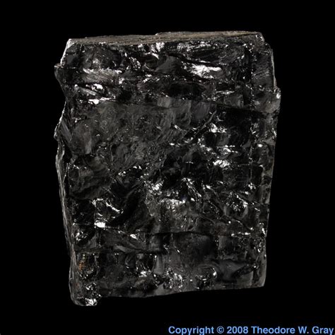 Coal From Jensan Set A Sample Of The Element Carbon In The Periodic Table