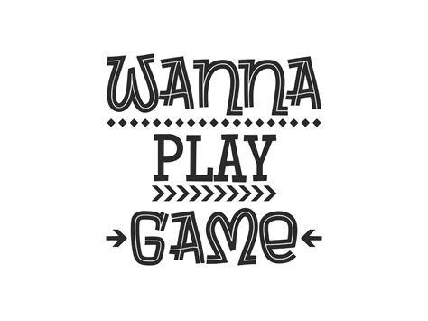 Wanna Play Game Graphic By Designscape Arts · Creative Fabrica