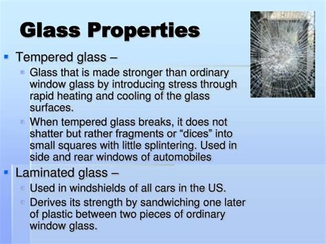 Ppt Chapter 4 Glass Powerpoint Presentation Id2443230