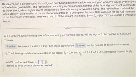Solved Researchers In A Certain Country Investigated How