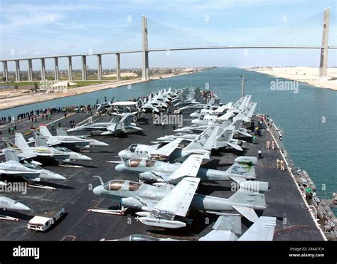 Us Navy Sailors Gather On The Flight Deck Aboard The Nimitz Class Aircraft Carrier Uss Harry S