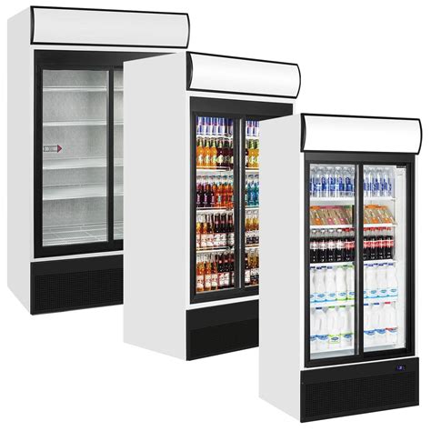 Tefcold Fsc1000s White Sliding Door Display Chiller Caterbay