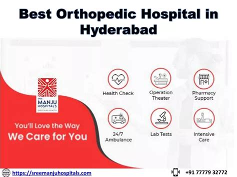 Ppt Best Orthopedic Hospital In Hyderabad Kukatpally Sree Manju