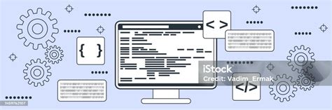 Program Coding Vector Concept Stock Illustration Download Image Now