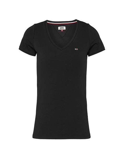 Tommy Jeans T Shirt Schwarz