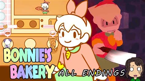 Bonnies Bakery Game Jam Release Full Game All Endings Youtube