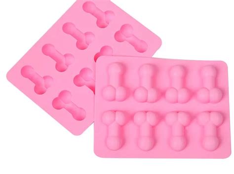 Hens Party Penis Willy Dick Silicone Ice Tray Chocolate Cake Jelly
