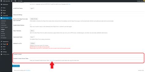 How To Build A Constant Contact Wordpress Signup Form Ninja Forms