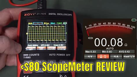 EEVblog 1540 The 80 Zotek ZT 702S Osciloscope Multimeter REVIEW