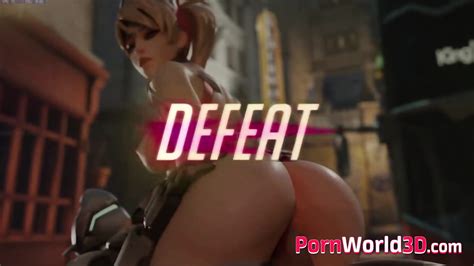 Overwatch Mercy With Sport Body Suck And Rides On A Big Long Dick Eporner