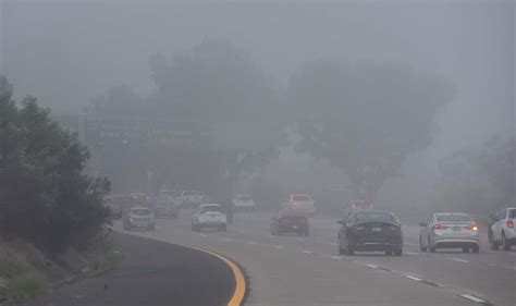 Evening Dense Fog Advisory For San Diego County Coast To Extend Into