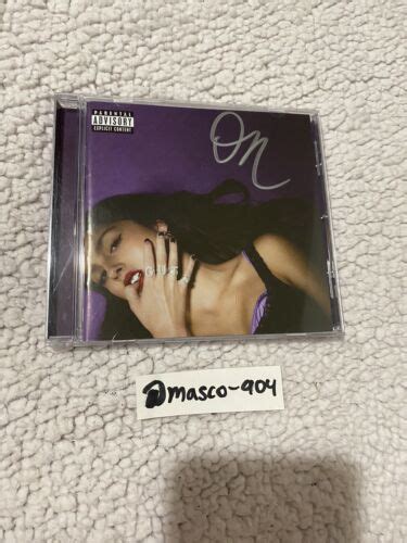 Olivia Rodrigo Guts Signed Booklet Cd Unsealed 4735005594