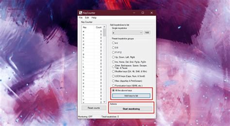 How To Find Least Used Keys On Windows 10