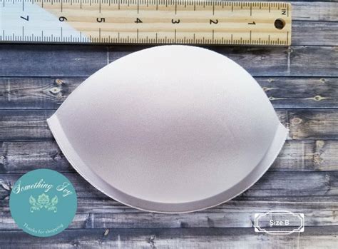 Choose Size Gel Filled Push Up Bra Cups Gel Bra Cups Bra Etsy