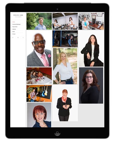 Deirdre Ryan Photography Voted 2017 Best Website Design Company