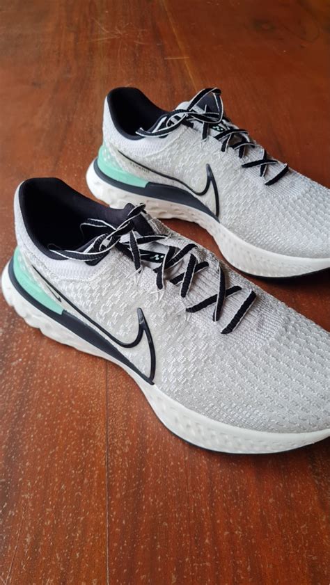 Nike React Infinity Run Flyknit Mens Fashion Footwear Sneakers On