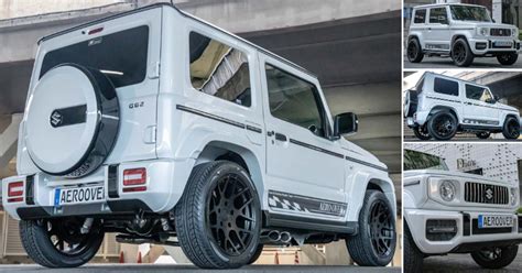 Suzuki Jimny Compact Suv Converted Into A Mercedes Benz G Wagon