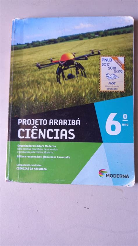 Projeto Araribá Ciências Ano Livro Editora Moderna Usado enjoei