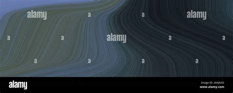 Artistic Horizontal Header With Very Dark Blue Dim Gray And Slate Gray