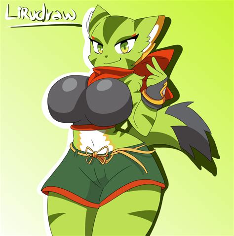 Rule 34 Anthro Carol Tea Feline Freedom Planet Freedom Planet 2 Lirudraw Smile Smug Video