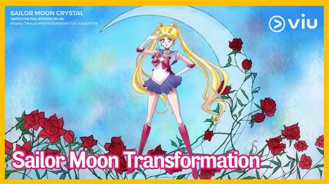 Sailor Moon Transformation Pretty Guardian Sailor Moon Crystal With
