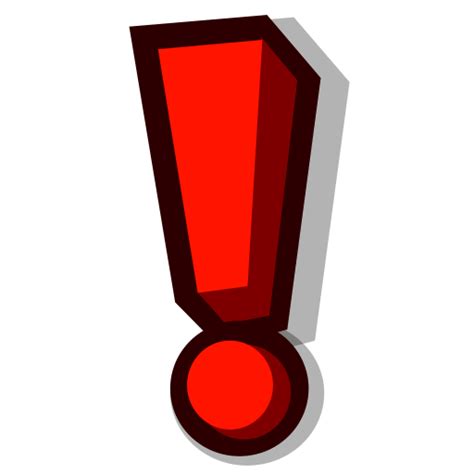 Dialog Warning Exclamation Mark Icon Gartoon Redux Misc Iconpack