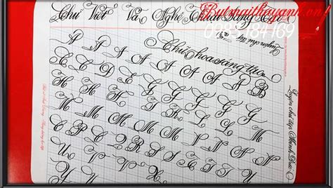 Luyện Chữ đẹp Nét Chữ Hoa Sáng Tạo Chữ Nghệ Thuật Hand Lettering Alphabet Lettering Alphabet