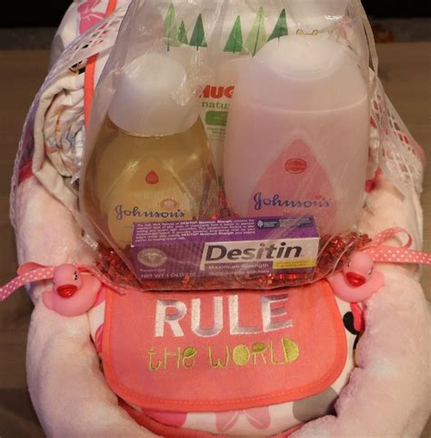Diaper Cakegirl Diaper Cakeparty Supplies Party Decor Diaper Cake