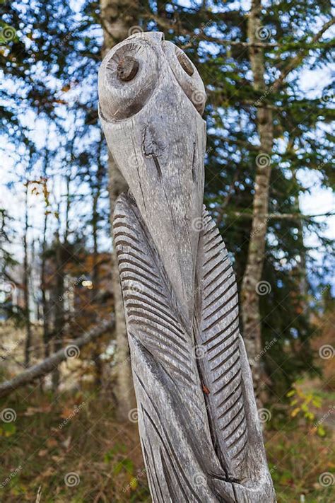 Anbetung Von Den Alten Idolen Der Alten Russischen Götter Aus Holz