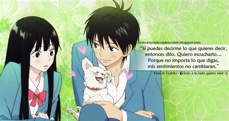 Frases Doramas Frases De Kimi Ni Todoke