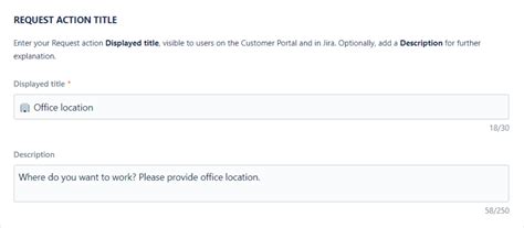 request actions
