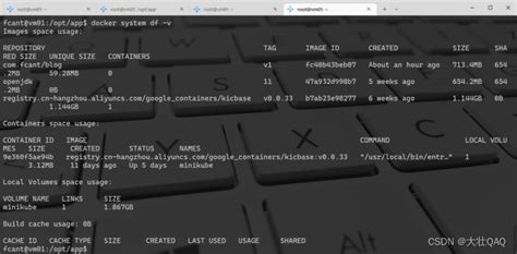 【云原生】检查docker镜像，容器的磁盘空间docker查看磁盘空间 Csdn博客