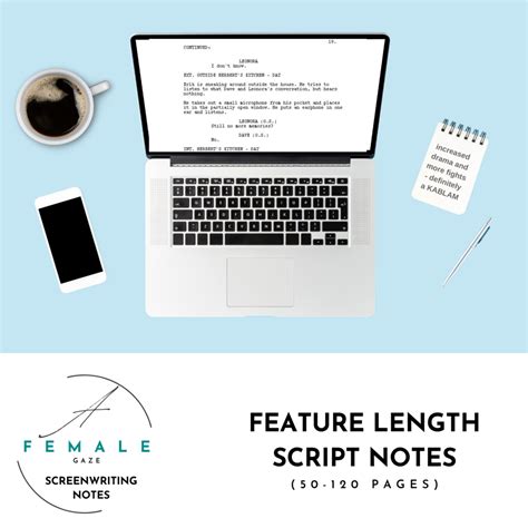 feature film script notes