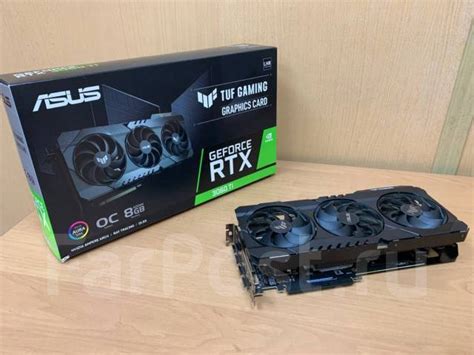 ASUS TUF Gaming 3060Ti 8Gb, б/у, в наличии. Цена: 32 000₽ во Владивостоке