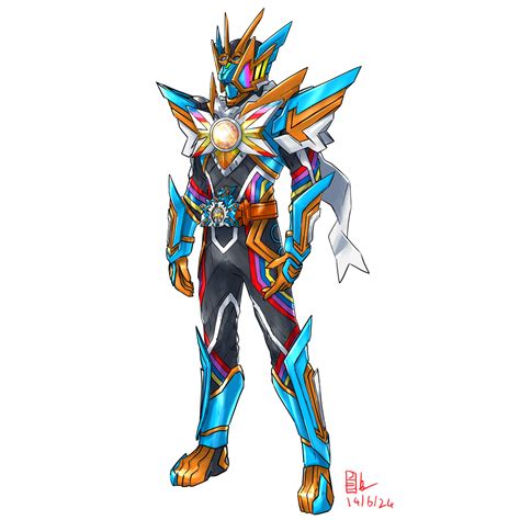 Kamen Rider Rainbow Gotchard Redesign By Pravin Rao R Kamenrider