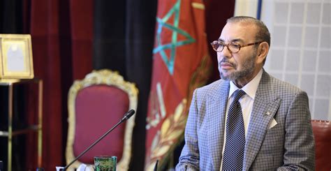Le Roi Mohammed Vi Sentretient Avec Emmanuel Macron Et Accepte Une