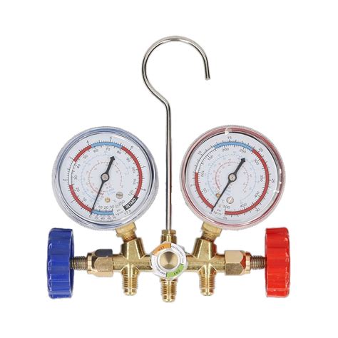 Refrigerant Manifold Gauge For R12 R22 R404a R134a Set Air Conditioning