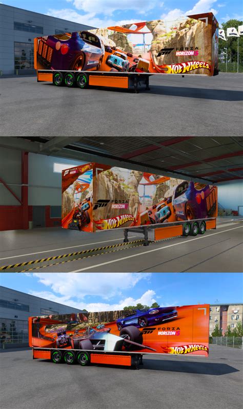 Hot Wheels Trailer Skin Pack Ets2 Mods