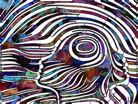 Waves Of Stained Glass Stock Illustration Illustration Of Metaphor 183890630