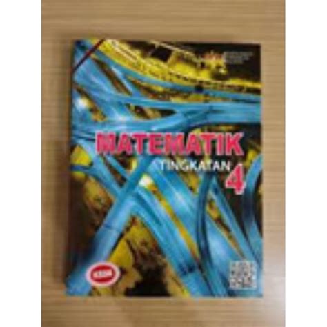 Mathematics Form 4 Textbook Shopee Malaysia