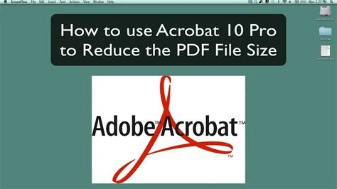 Reduce PDF File Size YouTube