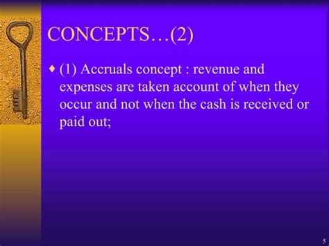 Accounting Concepts Conventions And Principles Ppt