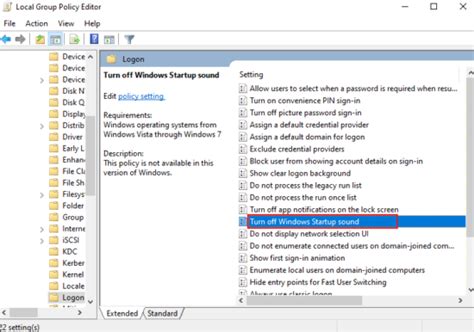 Ways To Turn ON Or OFF Startup Sound In Windows Saint
