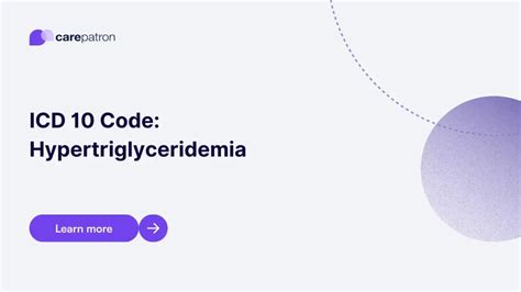 Hypertriglyceridemia Icd 10 Cm Codes