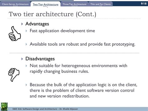 Ppt Lecture 10 Client Server Architecture Two And Three Tier Architectures Powerpoint